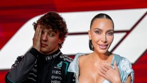 WATCH: Kim Kardashian steals F1 Monaco GP winner Antonelli - Spanish ...